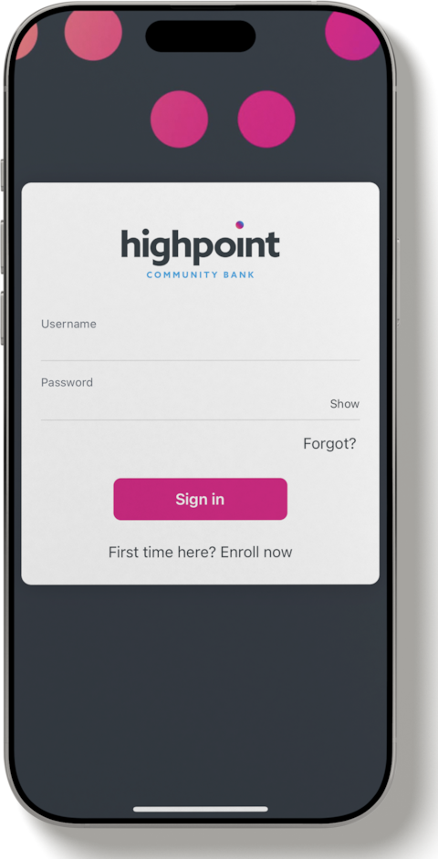 Bank Anytime | Digital Tools | Highpoint Community Bank